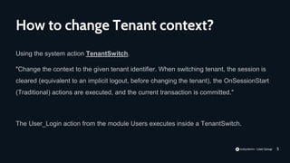 Multi tenancy - a practical approach | PPTX