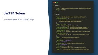 Building a multi-tenant serverless application on AWS | PDF | Cloud Computing | Internet