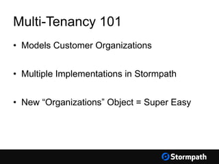Multi-Tenancy with Spring Boot | PPTX