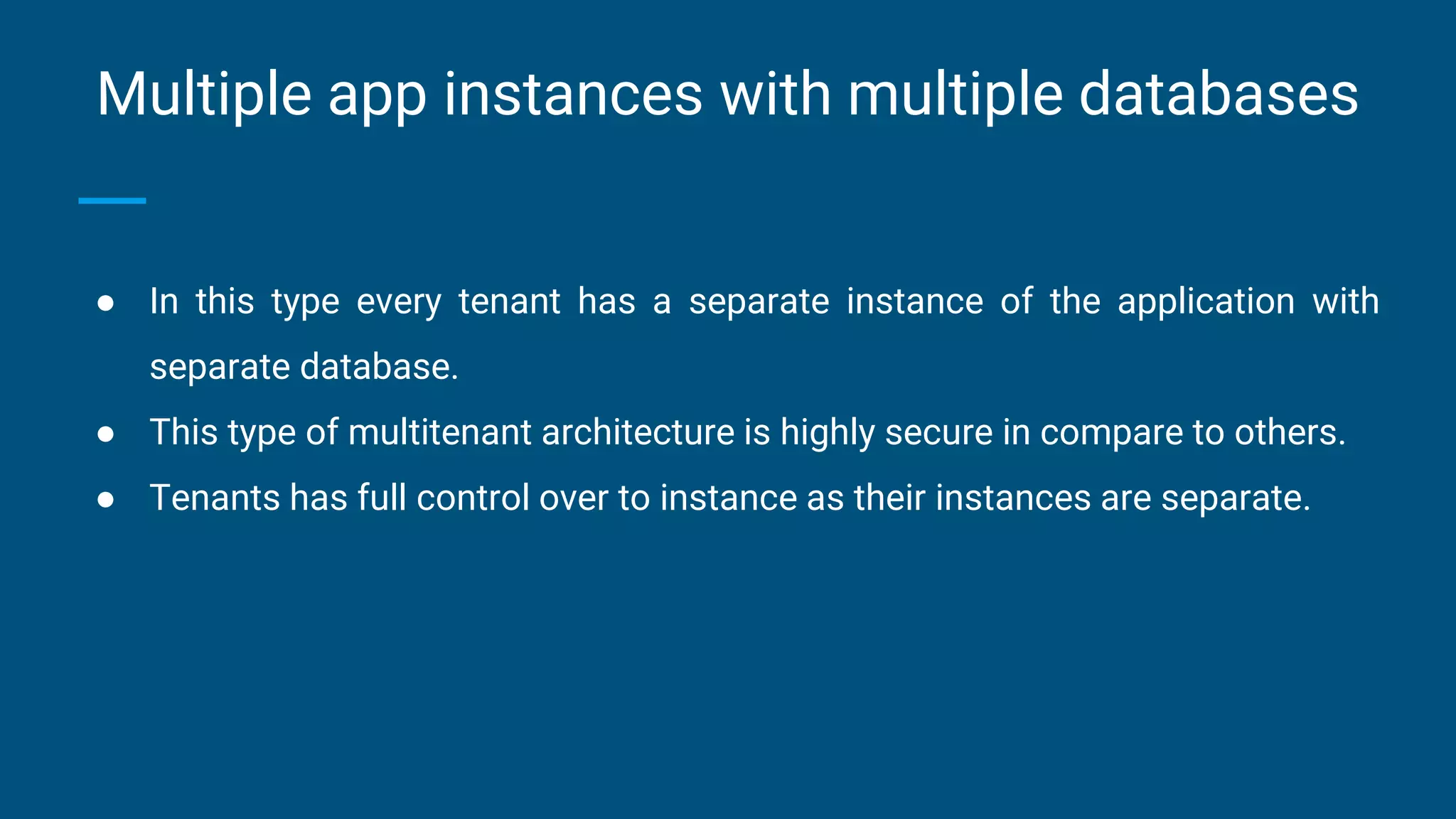 What is Multi-Tenant Architecture ? | PPTX