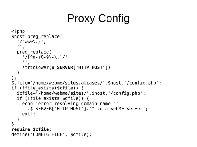 Multi tenant CMSes using php | ODP | Internet | Computing