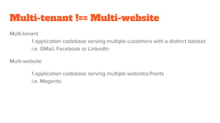 Multi tenant laravel | PPTX | Databases | Computer Software and Applications
