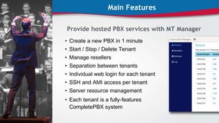 Multi tenant PBX manager | PPT