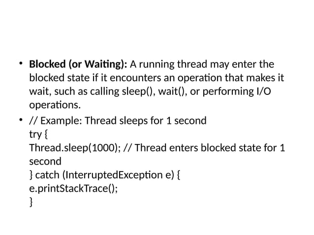 Multi-Threading in Java power point presenetation | PPT Multi-Threading in Java power point presenetation | PPT