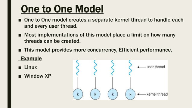 Multi threading models | PPTX