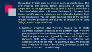Microsoft Dynamics CRM Multi - Tier Architecture | PPTX