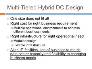 Multi tiered hybrid data center design | PDF