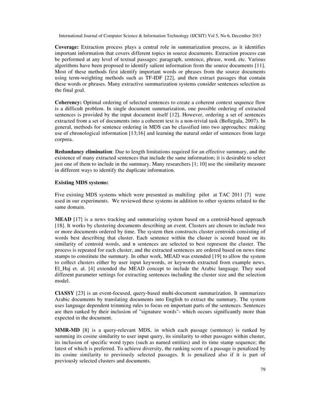 Multi Topic Multi Document Summarizer Pdf