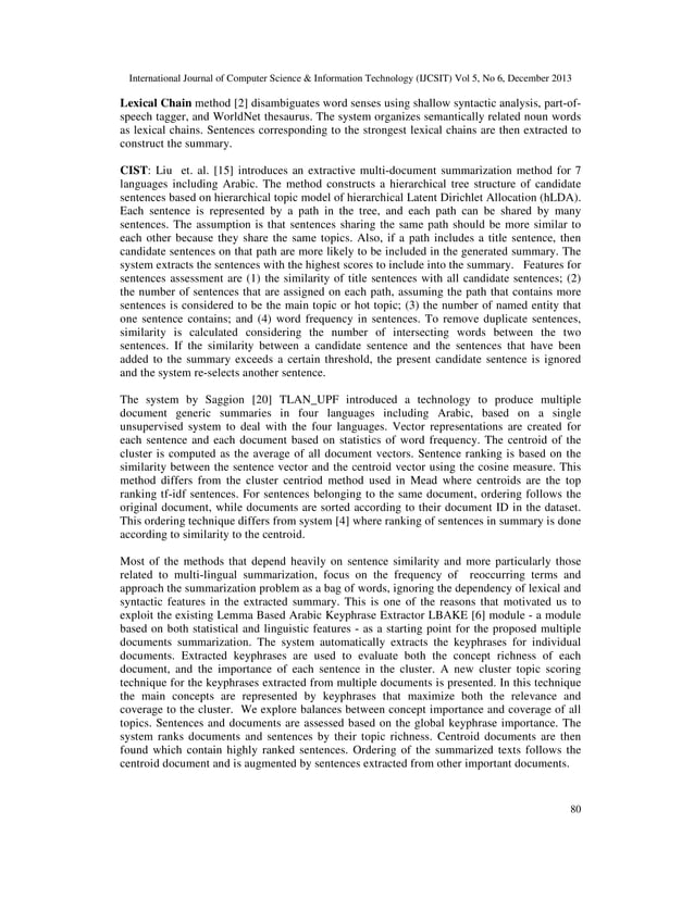 Multi Topic Multi Document Summarizer Pdf