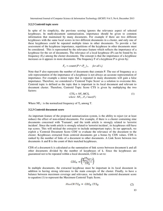 Multi Topic Multi Document Summarizer Pdf