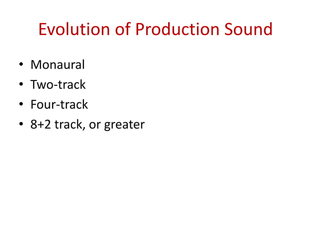 Multitrack Workflow for Cinema/Video | PPTX | Digital Audio | Computer ...