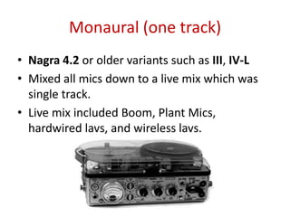 Multitrack Workflow for Cinema/Video | PPTX | Digital Audio | Computer ...