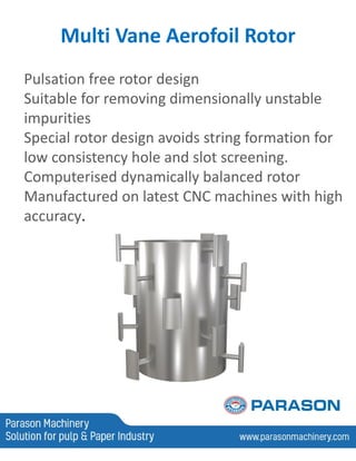Multi Vane Aerofoil Rotor | PDF