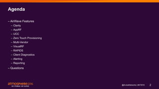 Multi-Vendor Access Network Management with Aruba Airwave | PPT