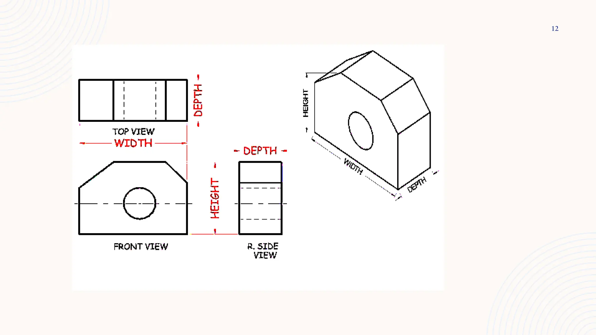 Engineering Drawing. Chapter 3. Multi- View Drawing | PDF