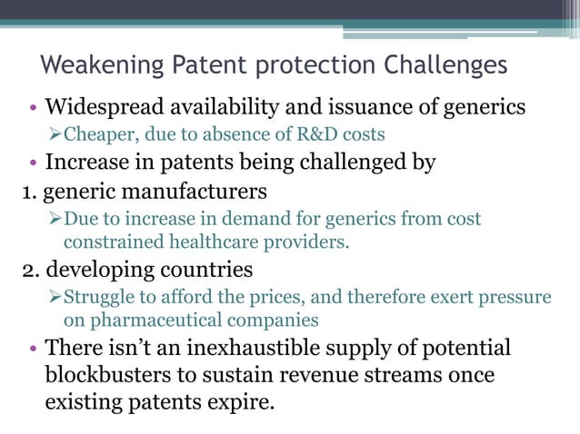Problems facing the pharmaceutical industry | PPT