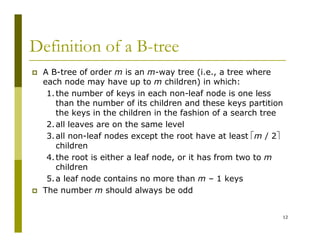 Multi way&btree | PDF