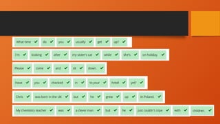 Multi-word verbs. level intermediate..pptx