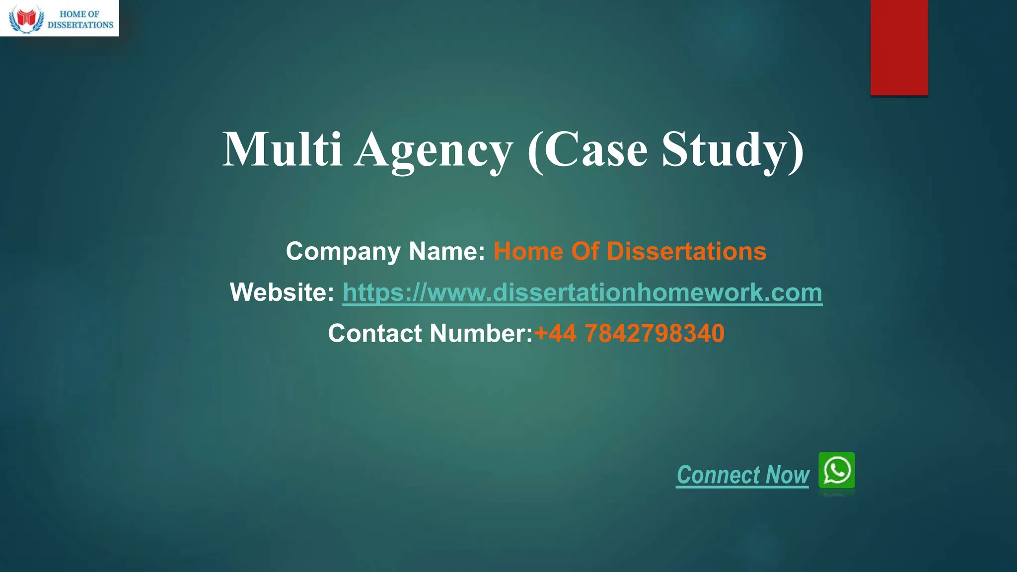 Multi Agency (Case Study).pptx