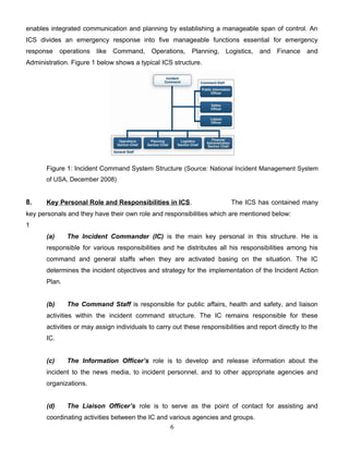 Multi – agency disaster incident management system an action framework ...