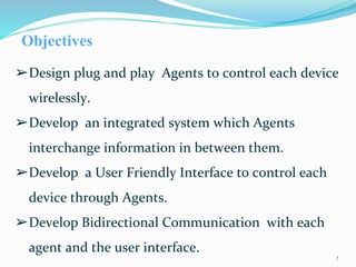Multi-agent controlled building management system | PPT