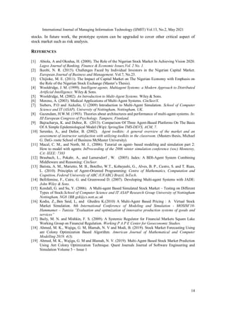 Multi-Agent based Capital Market Management System: A Distributed Framework for Trading and ...