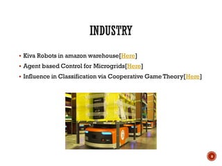 Multi Agent Systems and Machine Learning | PPT