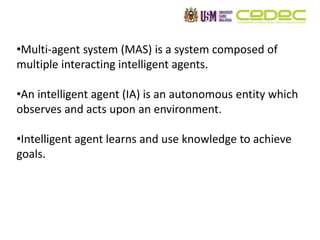 Multi agent system to monitor structures | PPTX