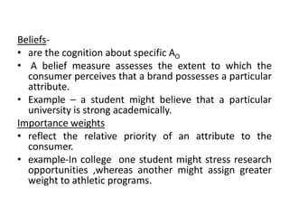 Multi attribute attitude model | PPTX