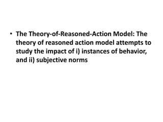 Multi attribute attitude model | PPTX