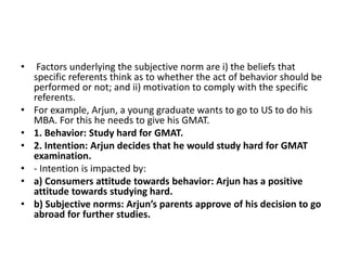 Multi attribute attitude model | PPTX