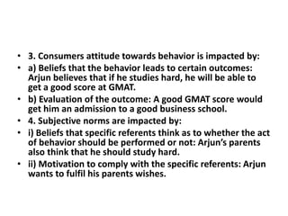 Multi attribute attitude model | PPTX