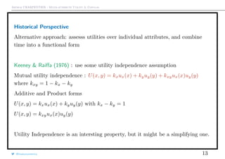 Multiattribute utility copula | PPT