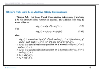 Multiattribute utility copula | PPT