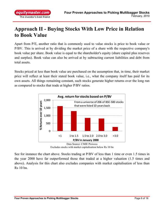 Multibagger stock ideas | PDF