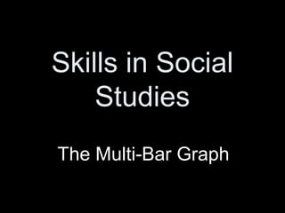Multi-bar Graph | PPT