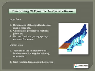 Multibody dynamic analysis | PPTX