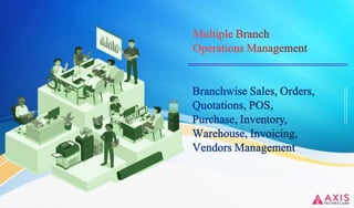 Multiple Branch operation Management Odoo App Branch wise Unit Operations Setup in odoo | PPT