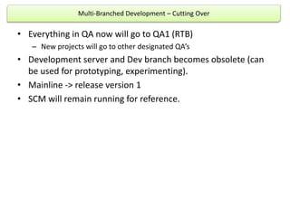 Multi-Branched development with Git Source Code Management | PPT