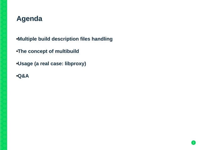 Convert your package to multibuild on Open Build Service | ODP | Programming Languages | Computing