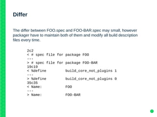Convert your package to multibuild on Open Build Service | ODP | Programming Languages | Computing