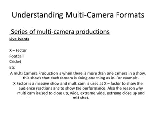 Multi-Cam Techniques | PPT