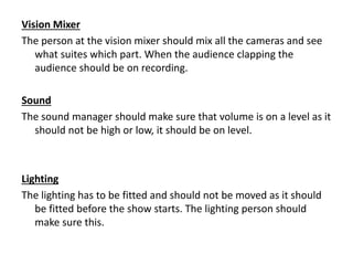 Multi-Cam Techniques | PPT