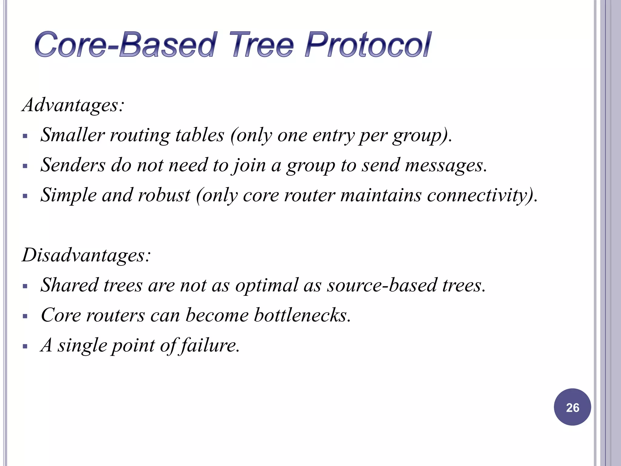 Multicastingand multicast routing protocols | PPT Multicastingand multicast routing protocols | PPT
