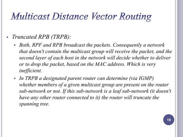Multicastingand multicast routing protocols | PPTX