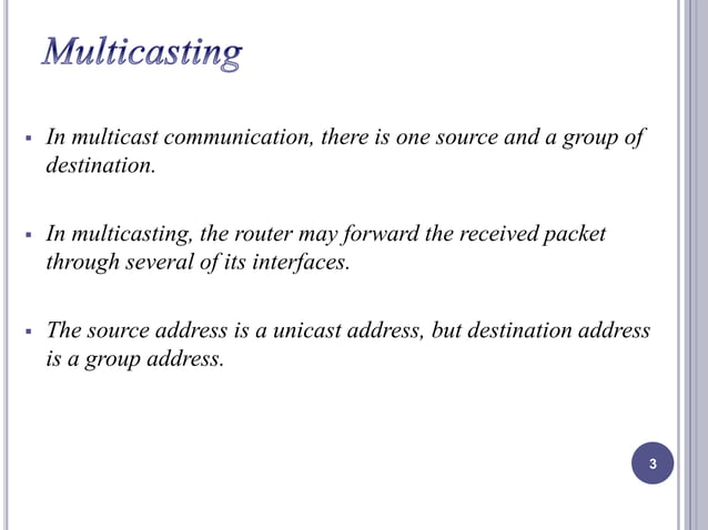 Multicastingand Multicast Routing Protocols Pptx