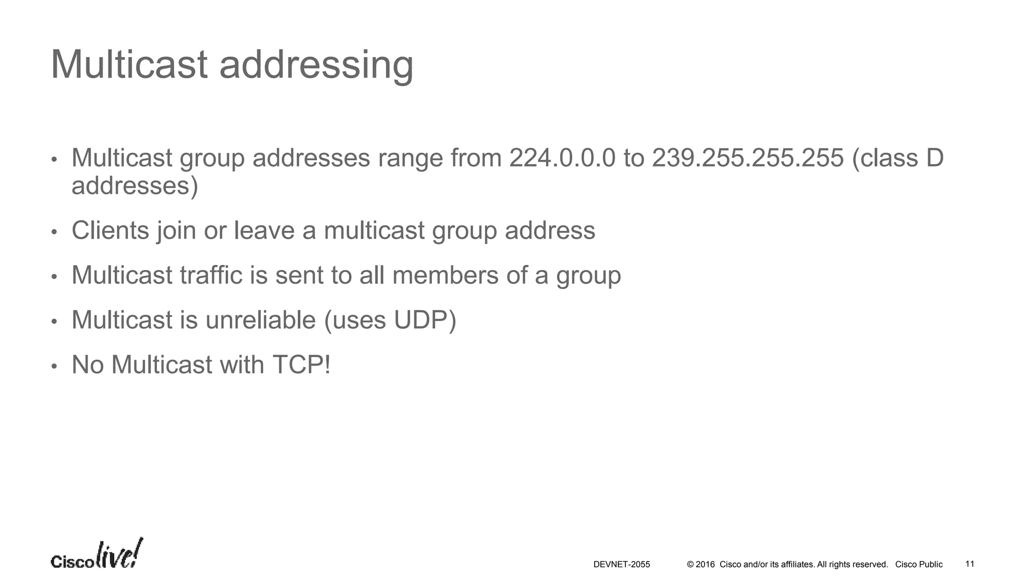 Multicast in OpenStack | PPT