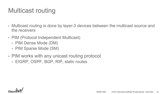 Multicast in OpenStack | PPT