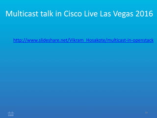 Multicast in OpenStack Tips | PPTX | Computer Networking | Computing