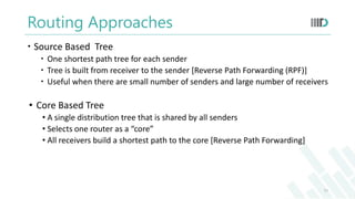 Routing in Multicast Communication | PPTX | Technology & Computing